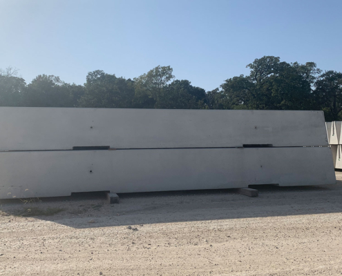 Single Slope Concrete Barrier - Summit Precast Concrete